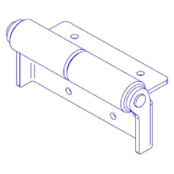 BAL® 854303 - Black Base Roller for BAL Accu-Slide™ Slide-Out Systems ...