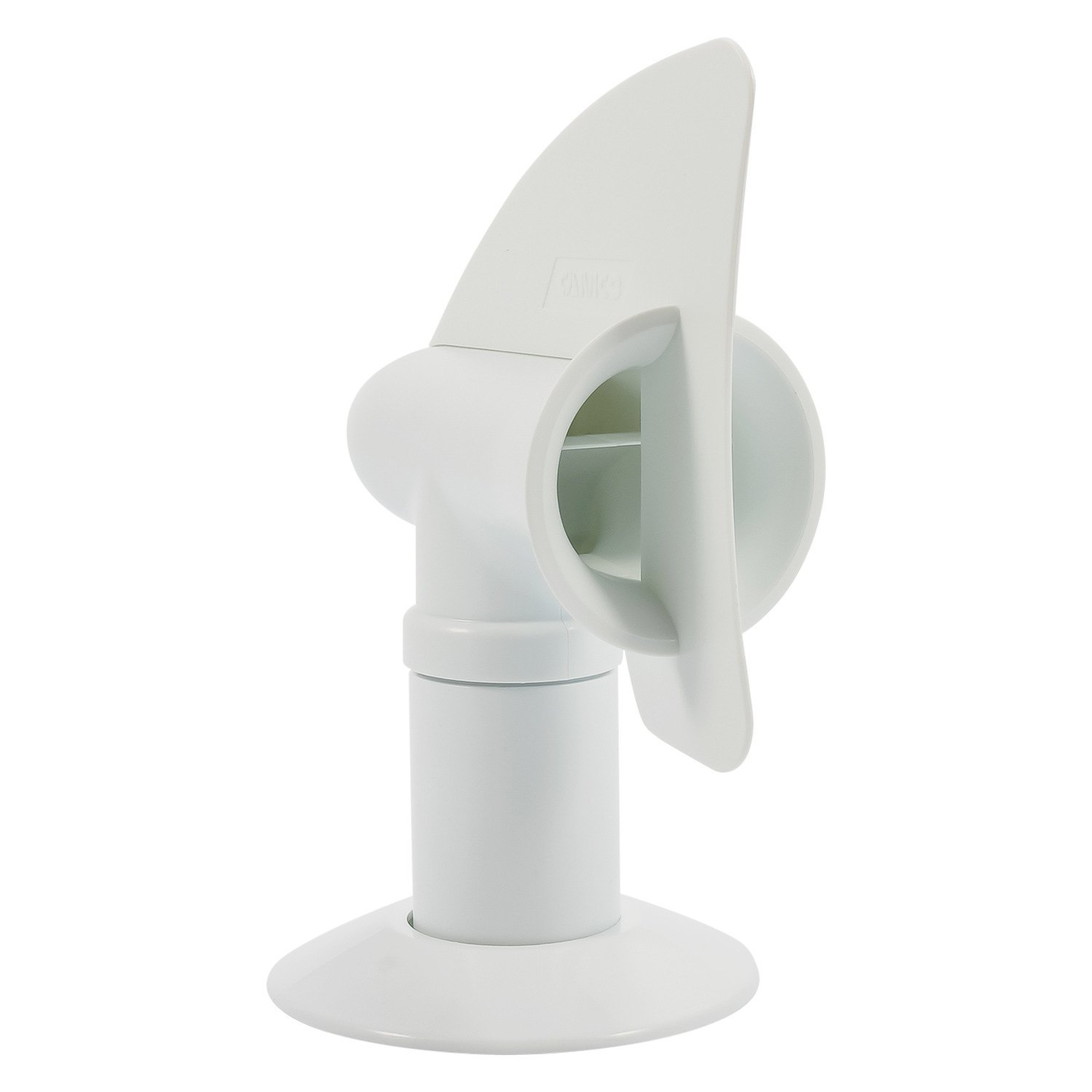 Camco® 40595 - White Cyclone Plumbing Vent with Weather Vane - CAMPERiD.com