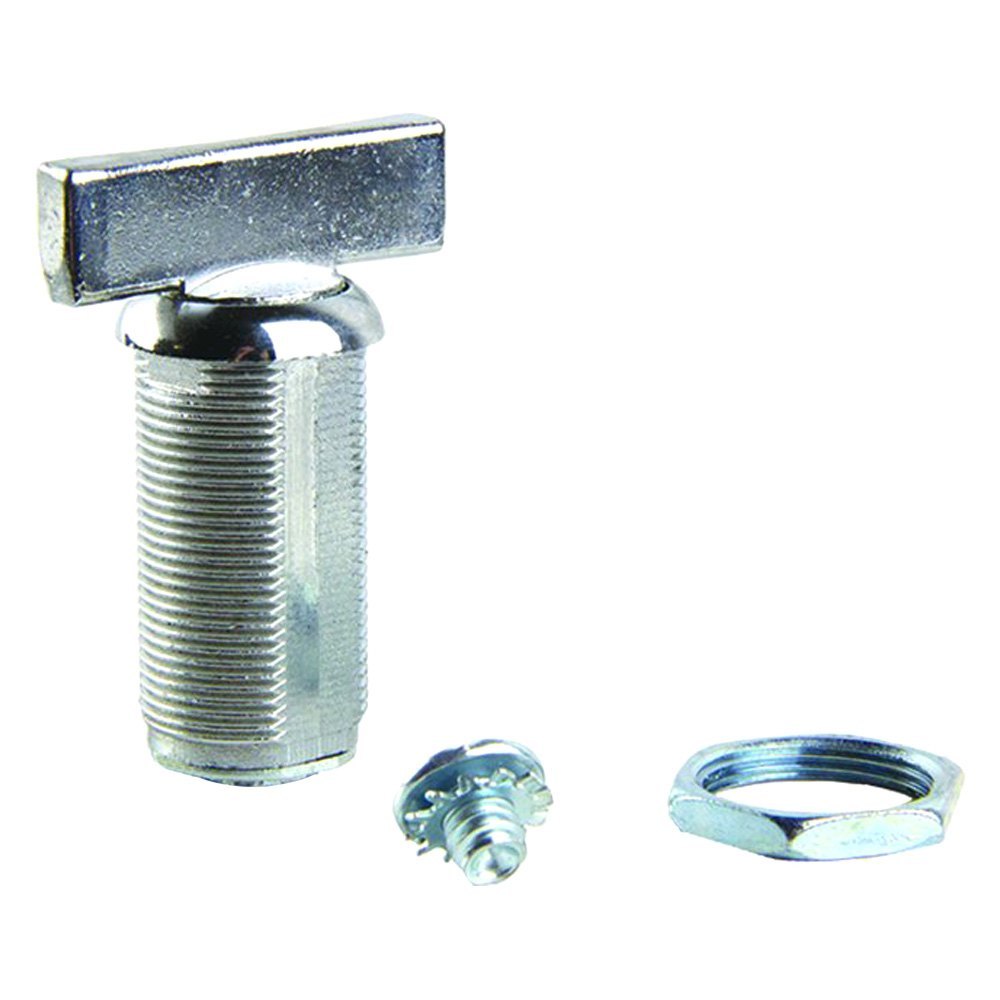 Lippert® 213117 - 1.4"L Silver Thumb Operated Cam Lock - CAMPERiD.com