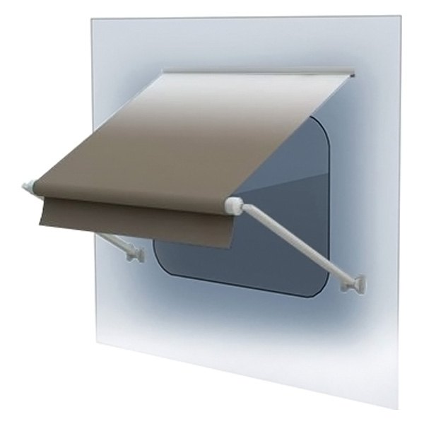 Solera Awnings® V000335128 - Standard™ 150"W x 18"Ext. Yellow Fade ...