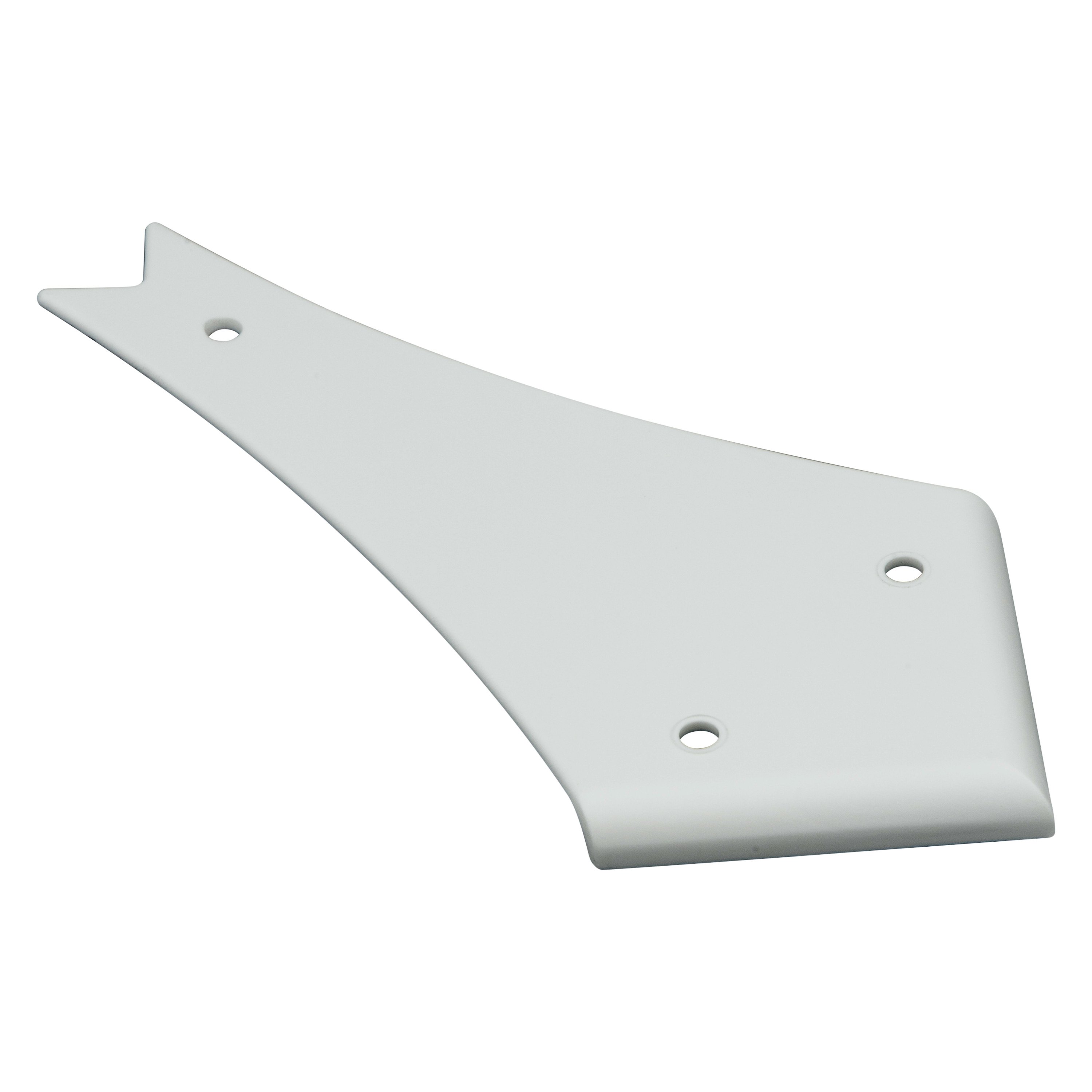 Thetford® 94287 - 2.9"W x 6.1"L Polar White Curved Corner Slide-Out ...